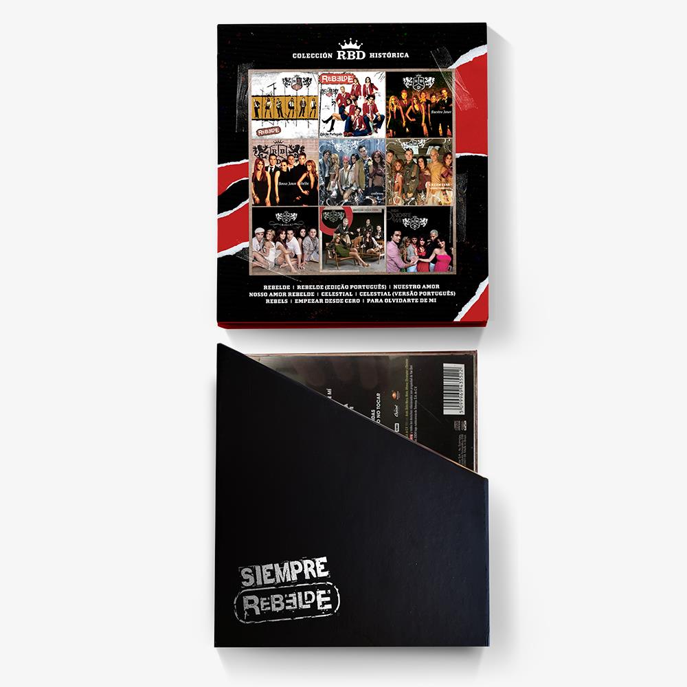 BOX RBD - Siempre Rebelde - Edição Limitada | Universal Music Store ...