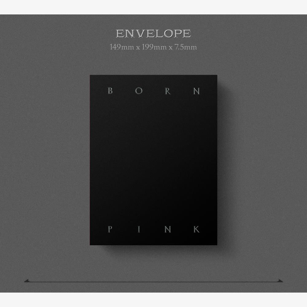 Box Blackpink - BORN PINK Box Set - Black Complete Edition - Importado ...