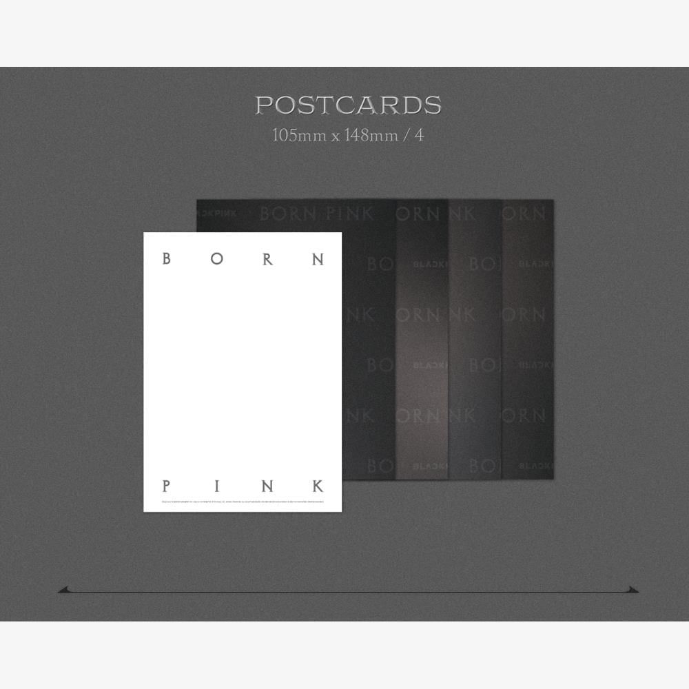 Box Blackpink - BORN PINK Box Set - Black Complete Edition - Importado ...