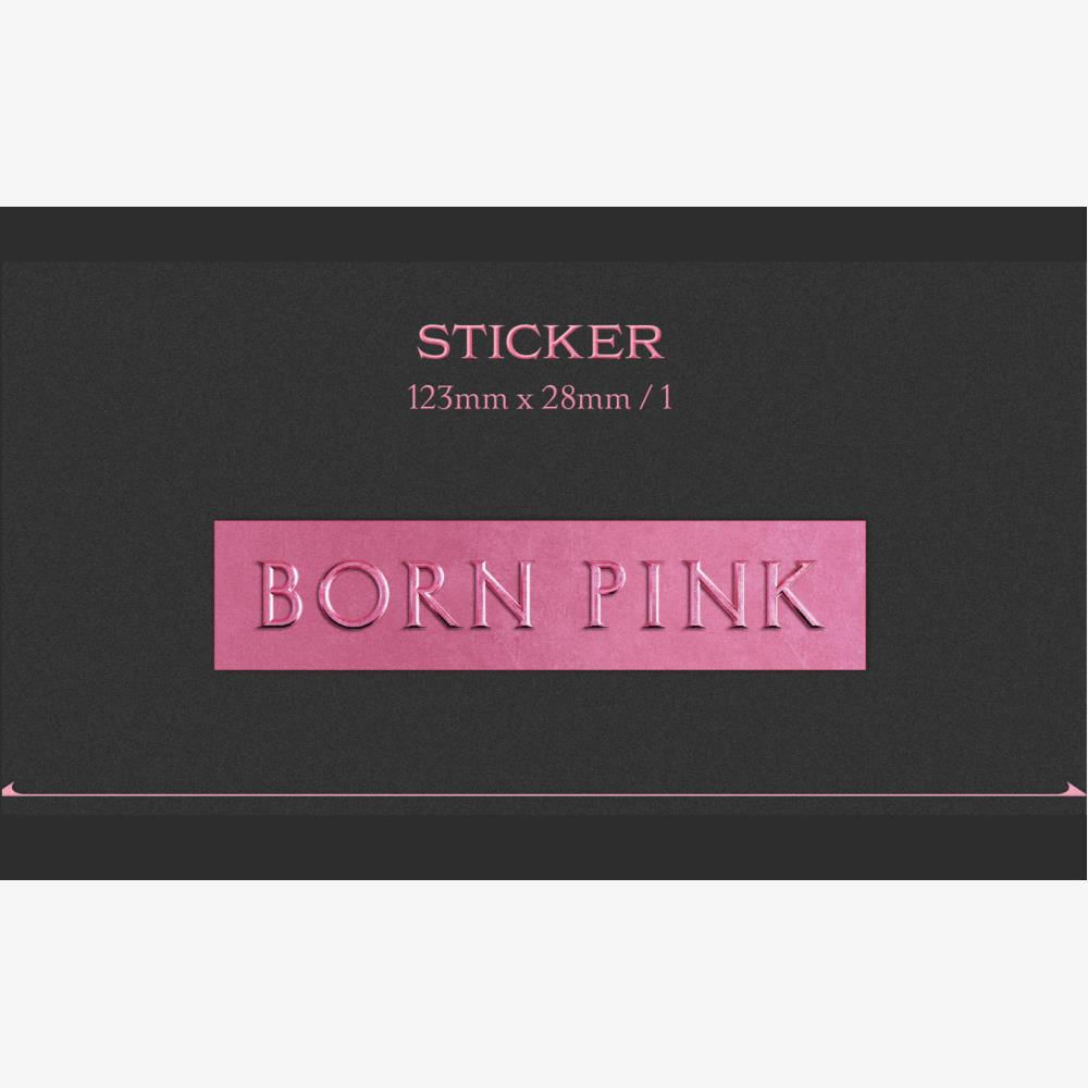 Box Blackpink - BORN PINK Exclusive Box Set - Pink Complete Edition ...